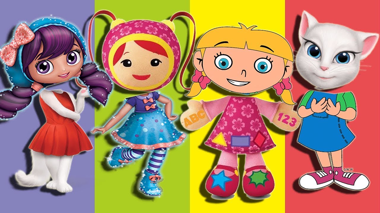 Wrong Heads Angela Little Charmers Anna Little Einteins Milli Finger ...