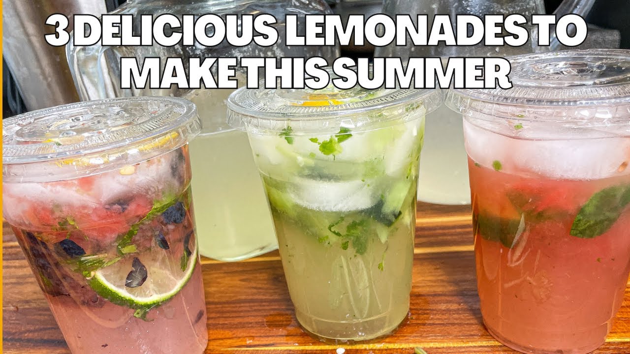 Make these refreshing & flavorful Lemonade for Summertime|| LIMEADE - YouTube