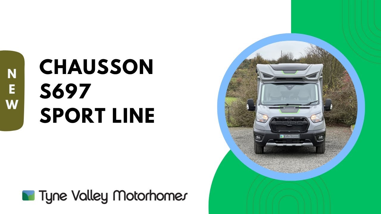 💫 Stylish and Compact Motorhome - meet the 2025 model Chausson S697 ...