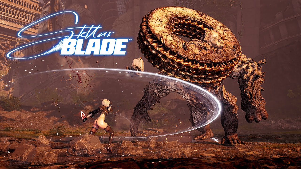 Stellar Blade x Nier: Automata DLC - 2B vs. Eidos 7 Bosses (NG+ Hard ...