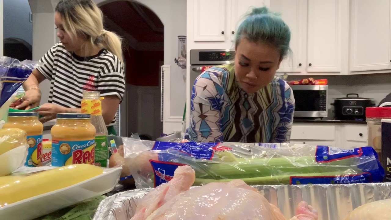 How to make Butt shots chicken and Mac n cheese - YouTube