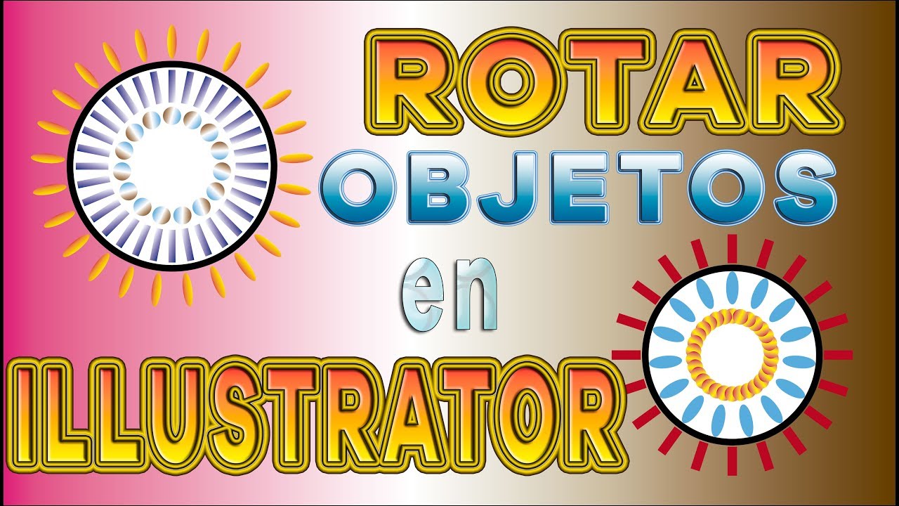 Rotar objetos en Illustrator: Aprende a usar la Herramienta Rotar como ...