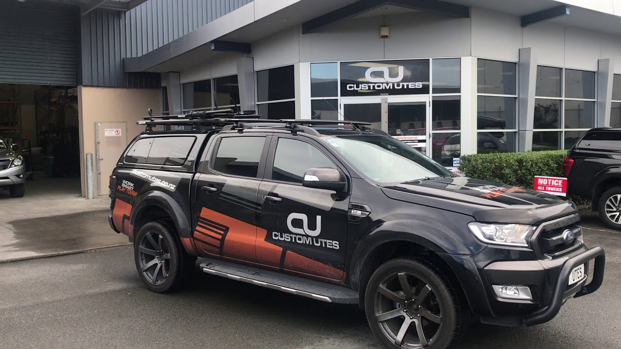 Ranger Wildtrak Aeroklas Stylish Canopy with Tray Walk Around || Custom ...