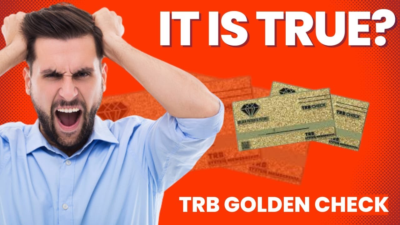 TRB GOLDEN CHECK REVIEW - ⚠️BEWARE⚠️ - TRB GOLDEN CHECK - ((THE ...