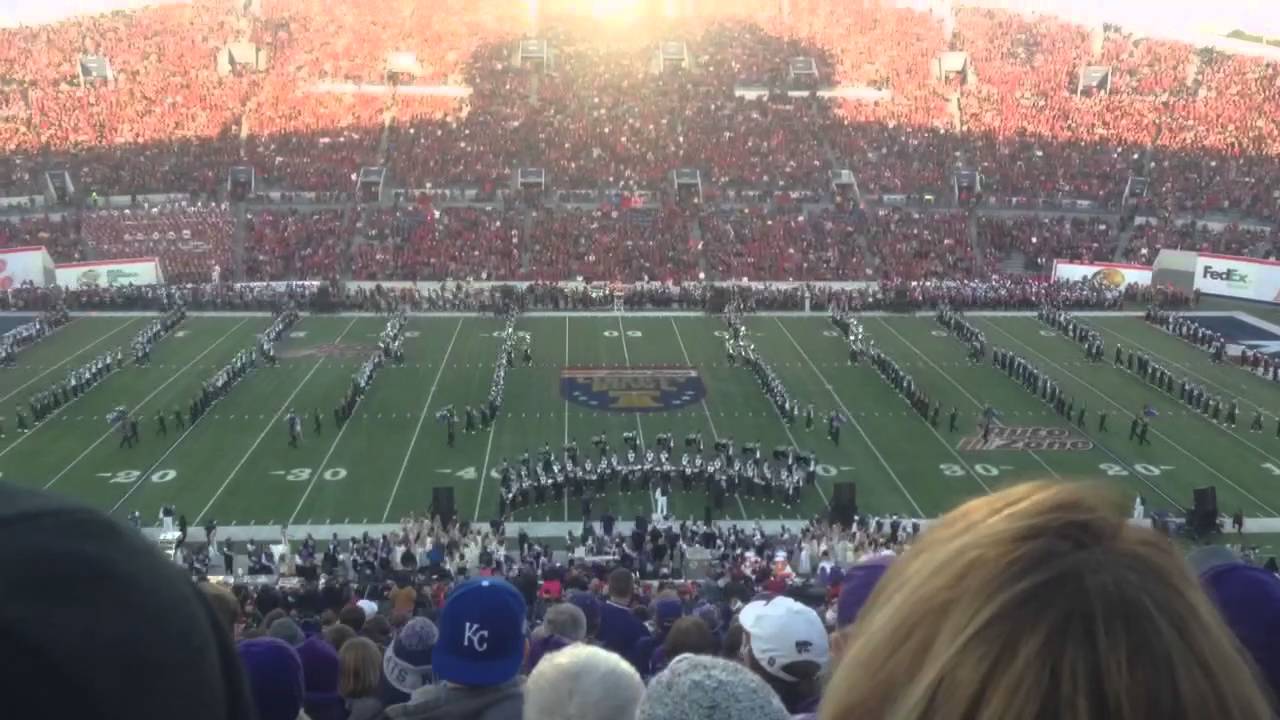 Time lapse of KSU Marching Band at Liberty Bowl halftime 2016; video by ...