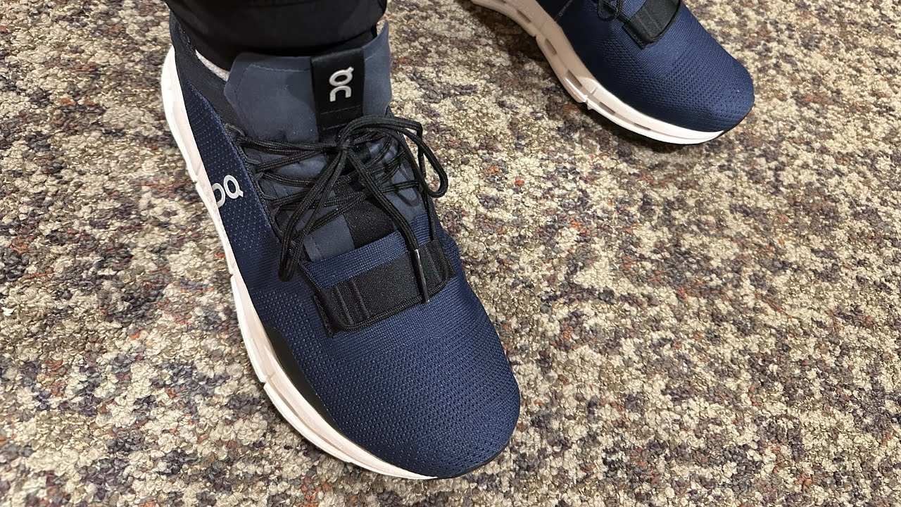 On Cloudnova Navy/White: Unboxing & Review - YouTube