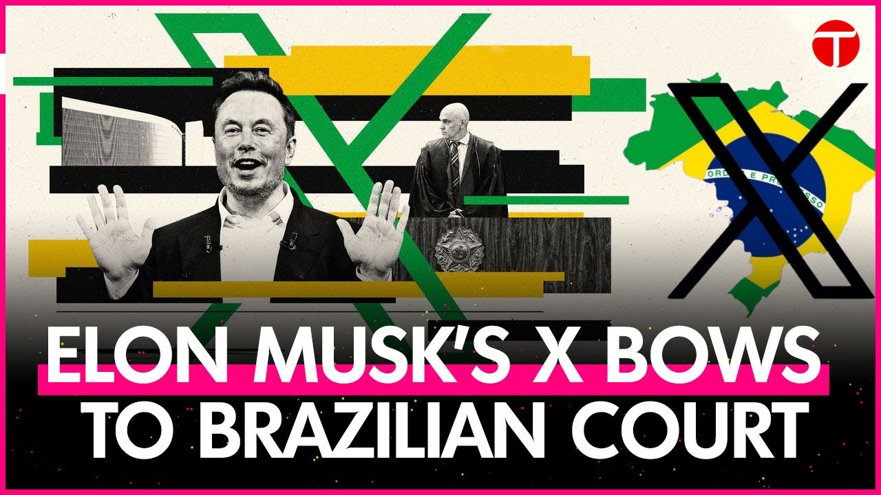 Elon Musk's X social media platform backs down in fight with Brazilian ...