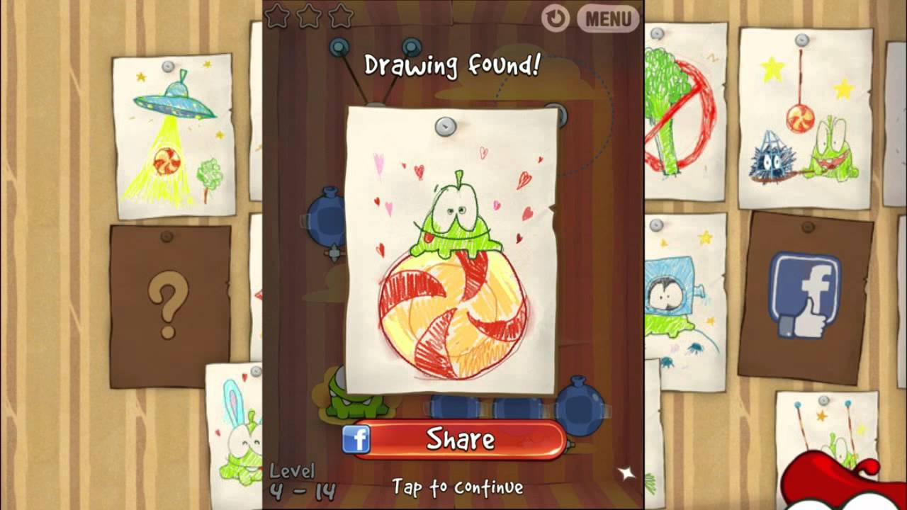 Cut the Rope App - Drawings - YouTube