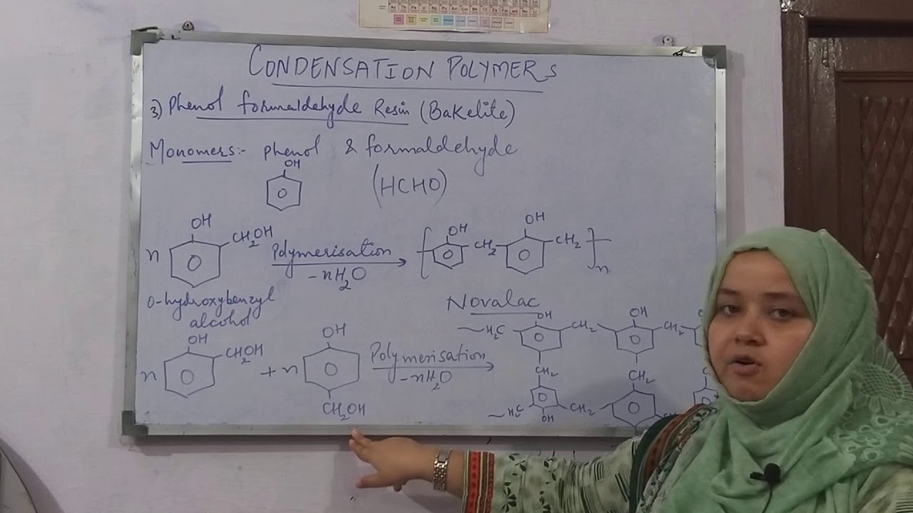 Part 3 condensation polymers|class12|Bakelite and Melamine - YouTube
