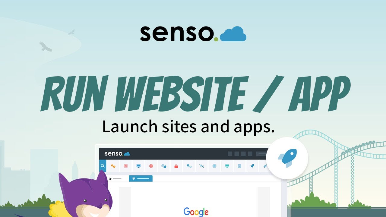 Run Website/Application Senso Portal V2 - YouTube