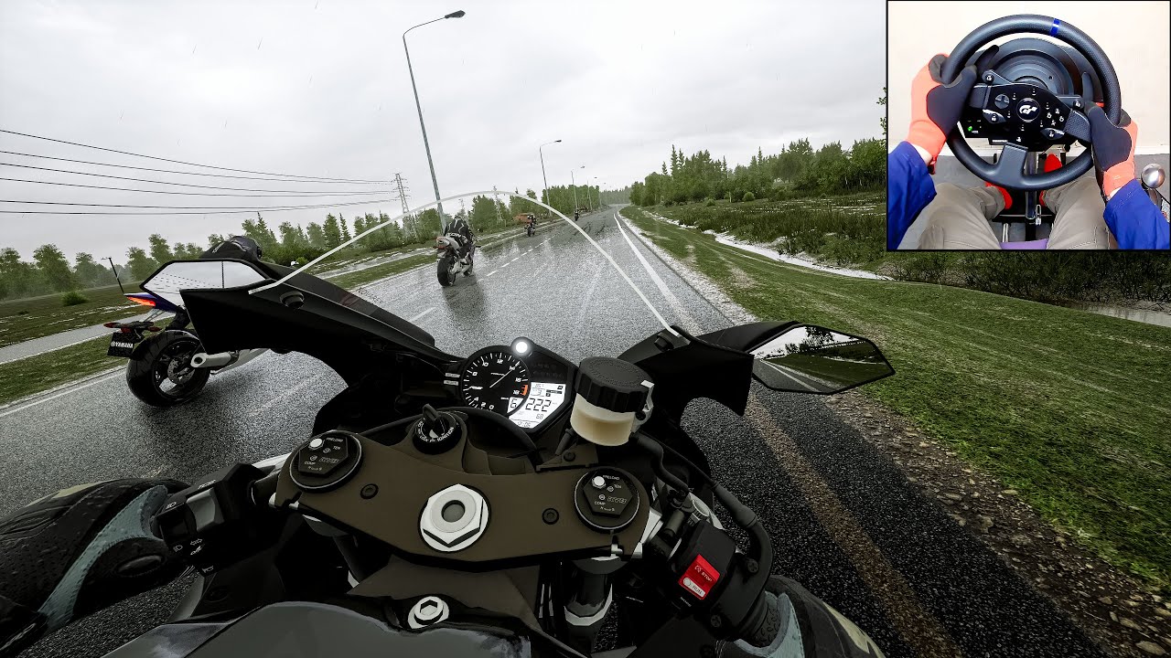 Ride 4 | Incredibly Realistic Driving Yamaha R6 | Steering Wheel ...