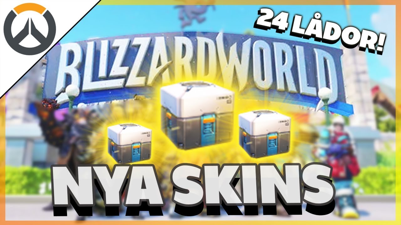 NYA SKINS & ÖPPNAR 24 Lådor - Nya Uppdatering Overwatch På Svenska ...