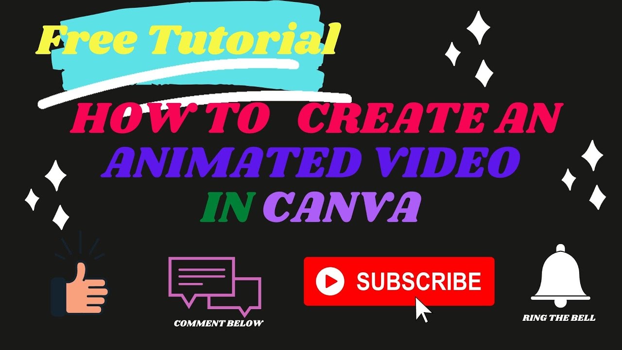 Part 2 How to create an animated video using canva - YouTube
