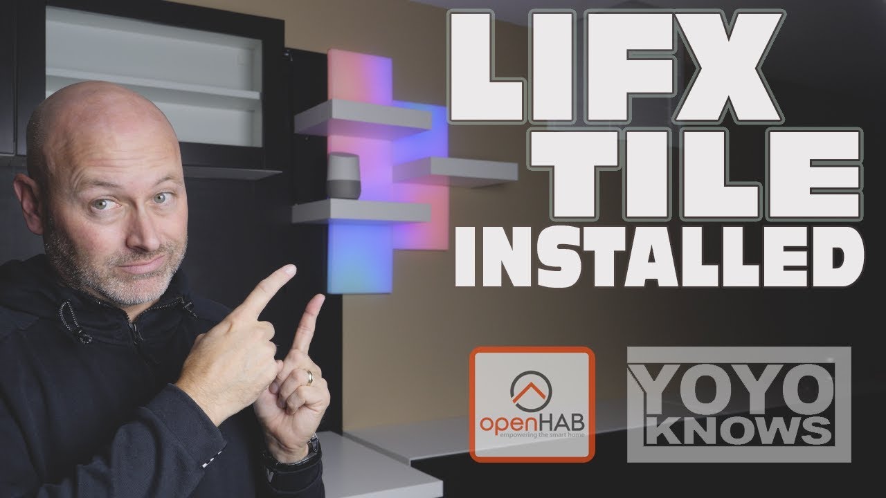 LIFX Tile review and setup | Smart Lights for Home - YouTube