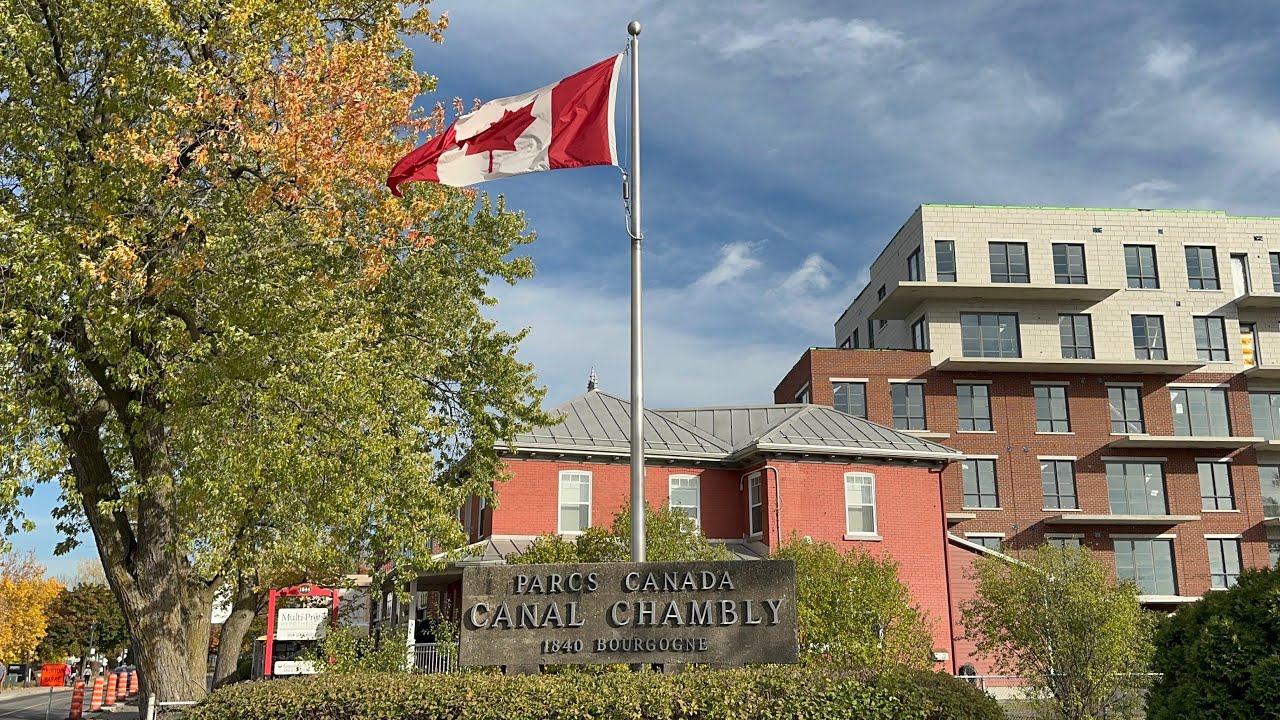 🍁 Canada｜Québec｜Chambly 3️⃣｜Canal de Chambly｜Écluse de Chambly - YouTube