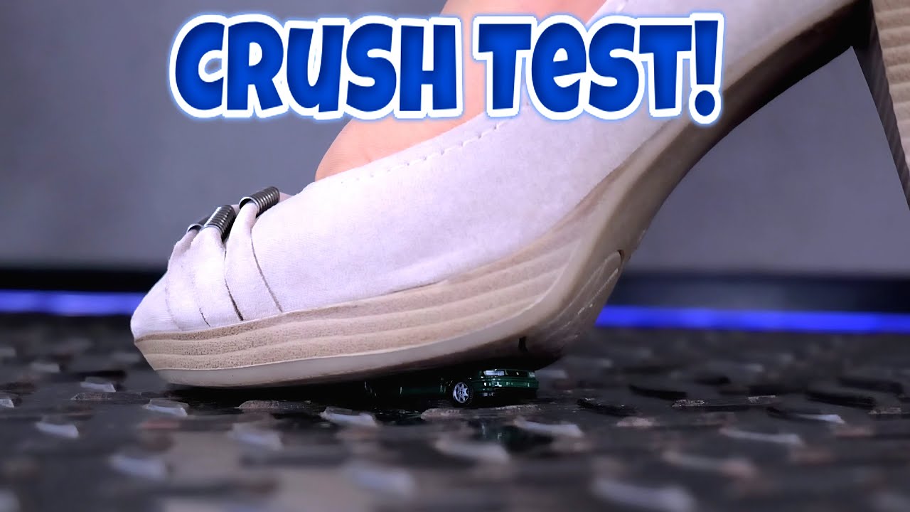 Experiment - VW Passat Slow-Motion Crush Test! 😂 - YouTube