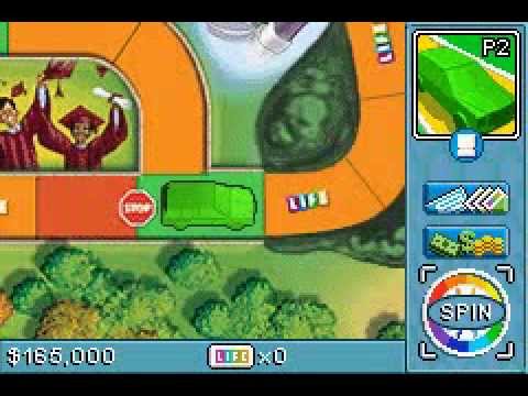 game of life for GameBoy Advance - YouTube