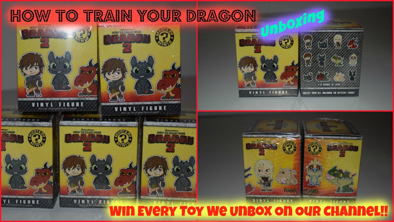 How To Train Your Dragon 2 Funko Blind Box Unboxing (Win These Toys ...