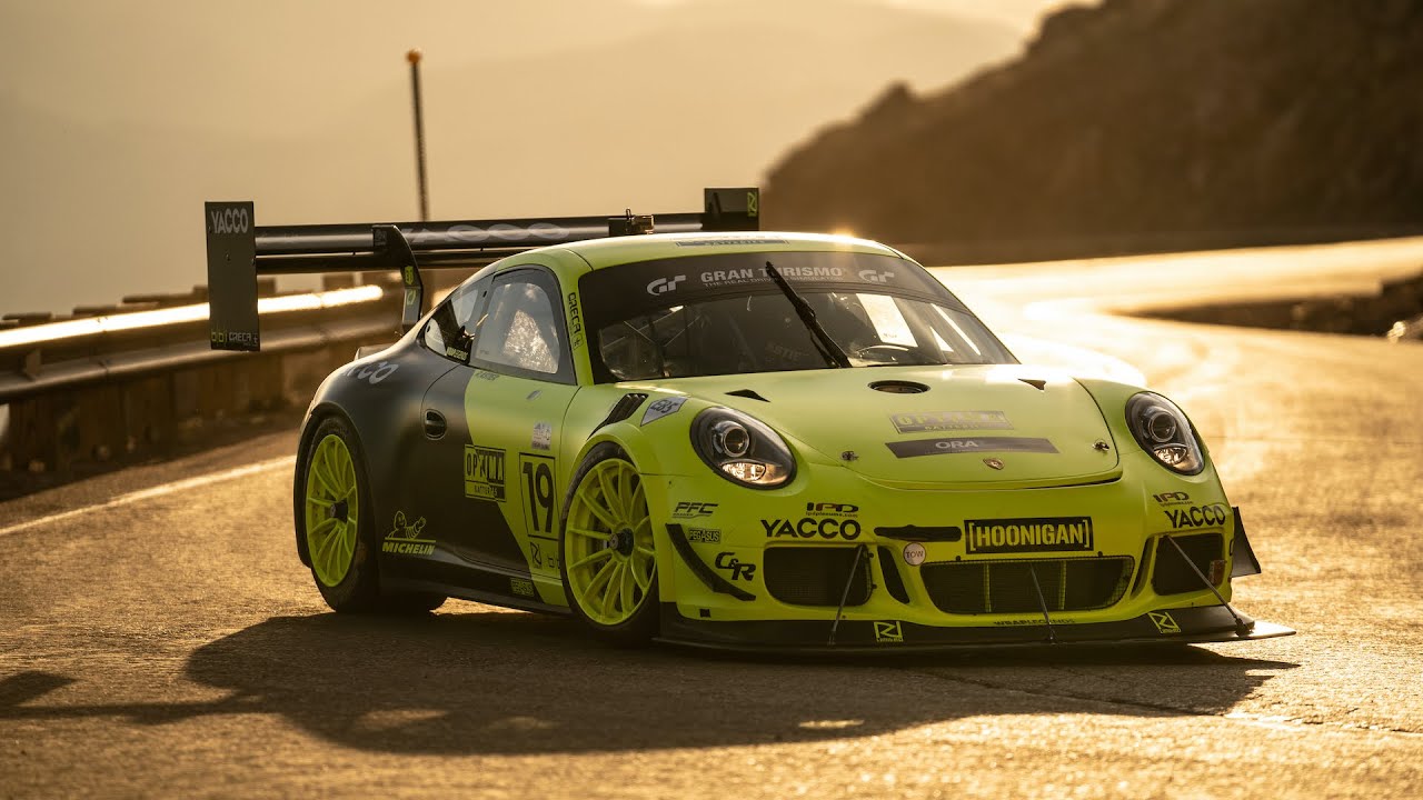 Fastest ever Porsche at Pikes Peak - the BBi OPTIMA 991 TurboCup GT3 ...