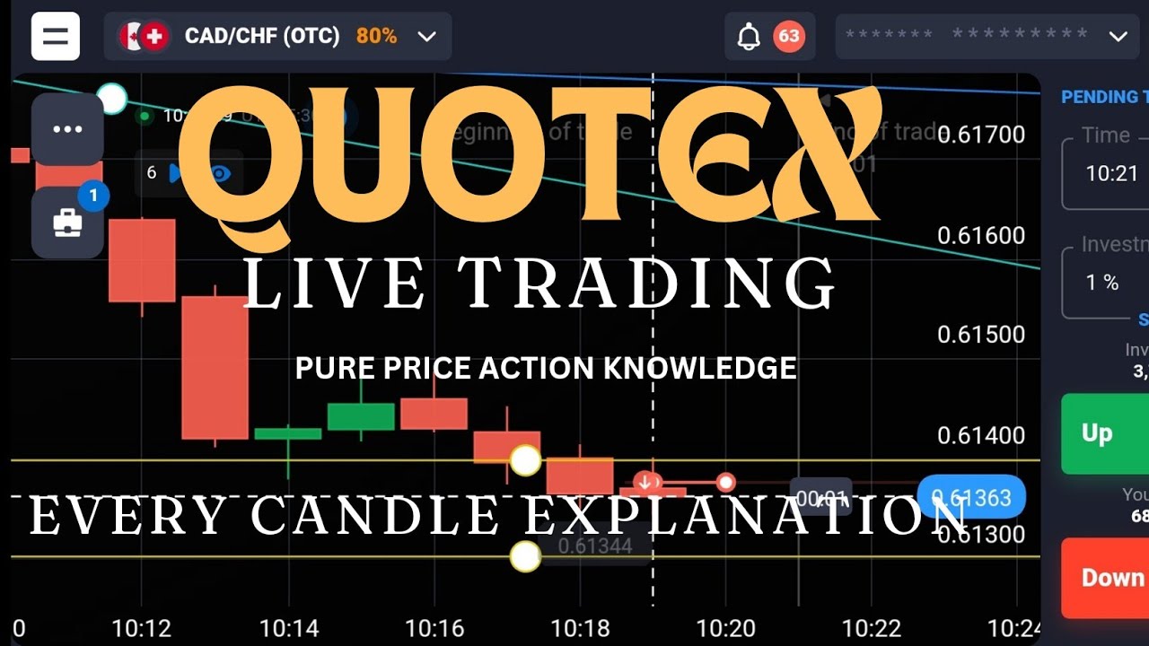 Quotex|How to win every candle in quotex|Live trading|Candlestick ...