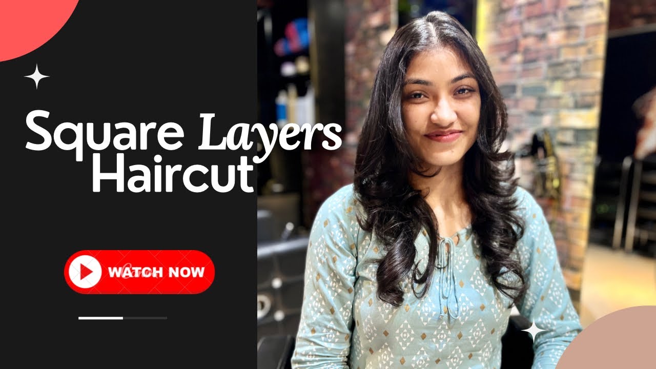 HOW TO CUT A BASIC SQUARE HAIRCUT | how to cut long layers | step - YouTube