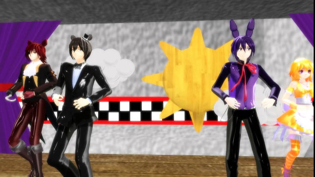 [MMD] FNAF Timber - YouTube