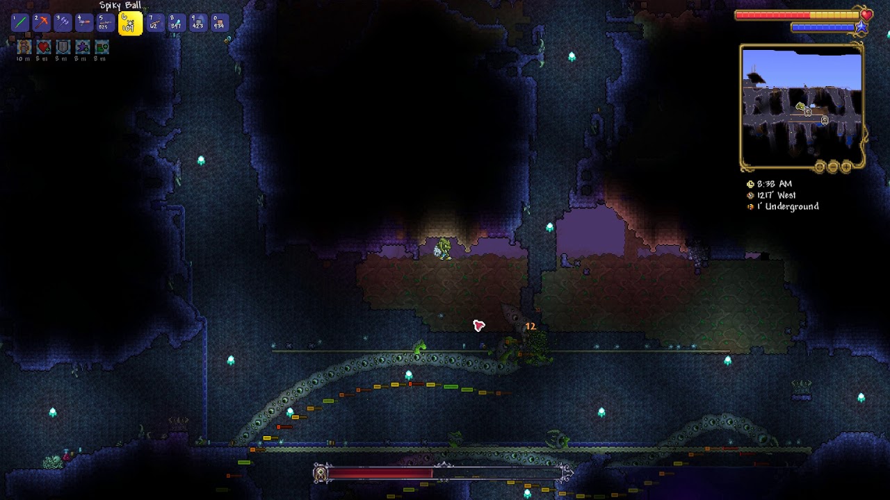 Terraria: Eater of Worlds - YouTube