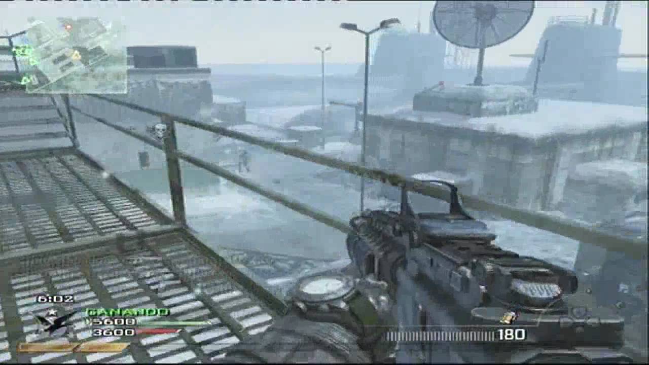 COD MW2 GAMEPLAY-SUB BASE(31-7)DPE/TDM-M4A1 & AA-12 (TREINTA Y PICO III ...