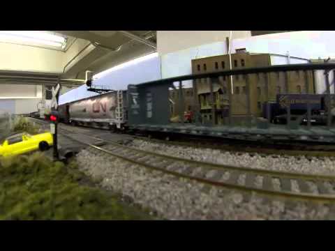 Conrail Mixed Freight at the WMRC (HO Scale) - YouTube