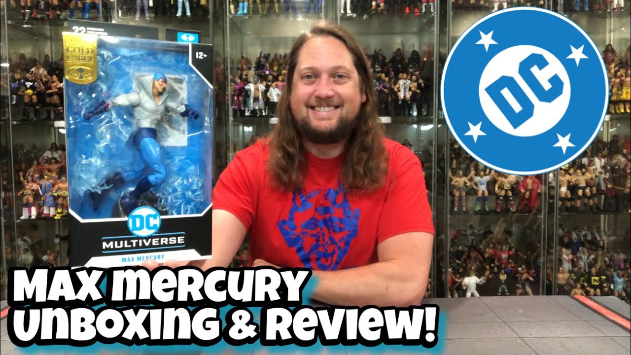 Max Mercury DC Multiverse McFarlane Unboxing & Review! - YouTube