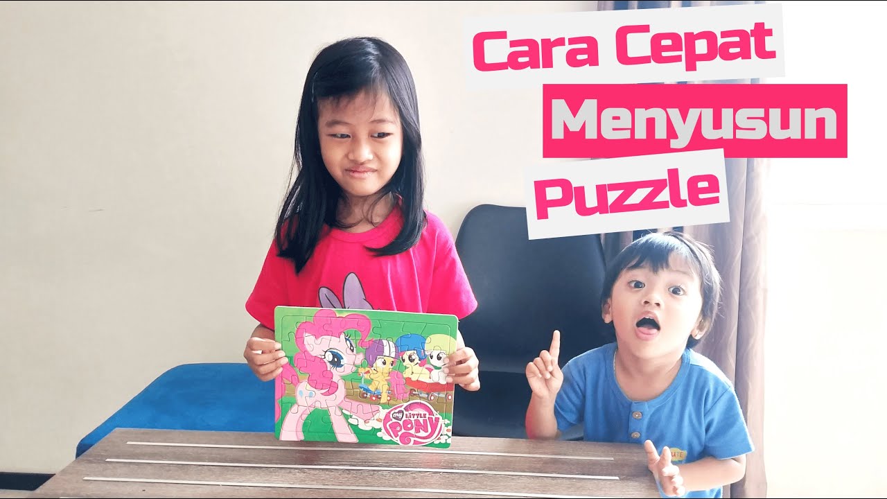 Cara Cepat Menyusun Puzzle (Fast Way to Finish Your Puzzle) - YouTube