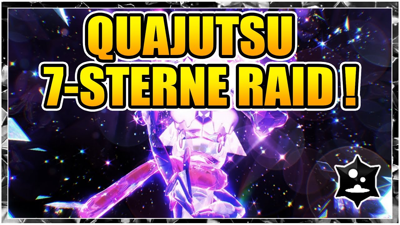 NEUER QUAJUTSU RAID ! so bekommt ihr Quajutsu in Pokemon Karmesin und ...