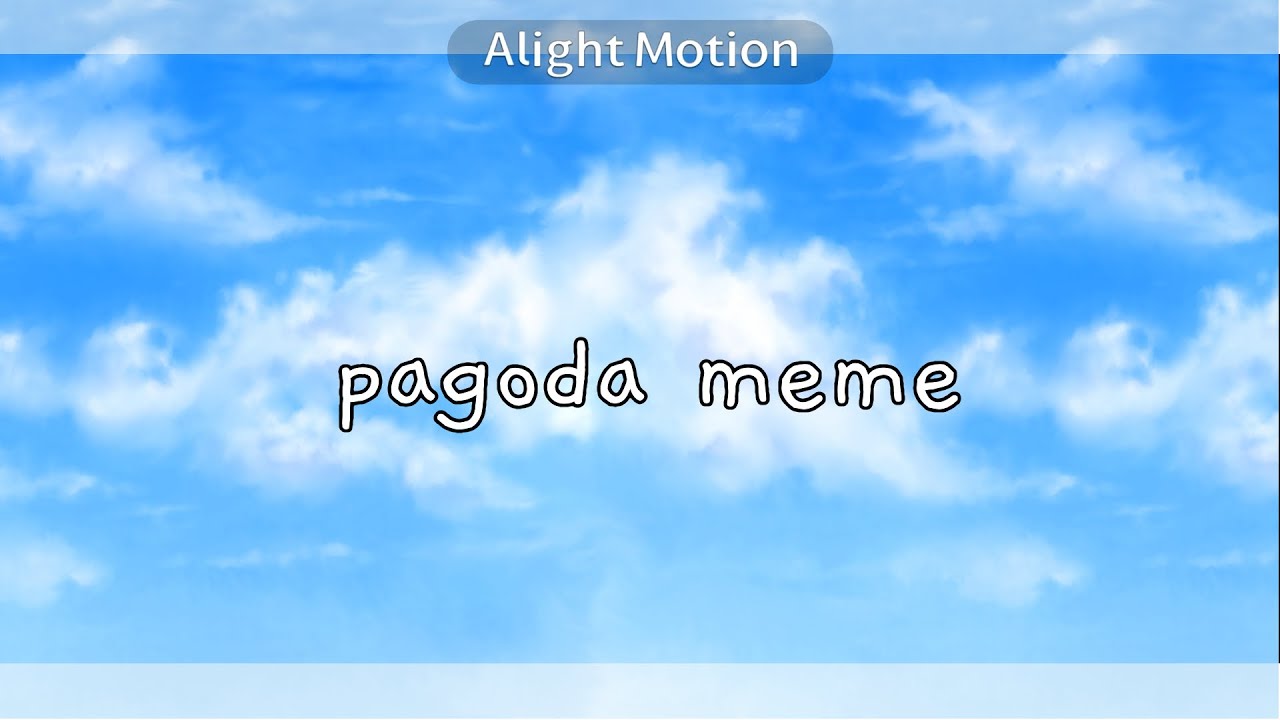 pagoda meme / gift for 호망 - YouTube