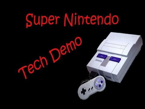 Super Nintendo DSP-1 Tech Demo - YouTube