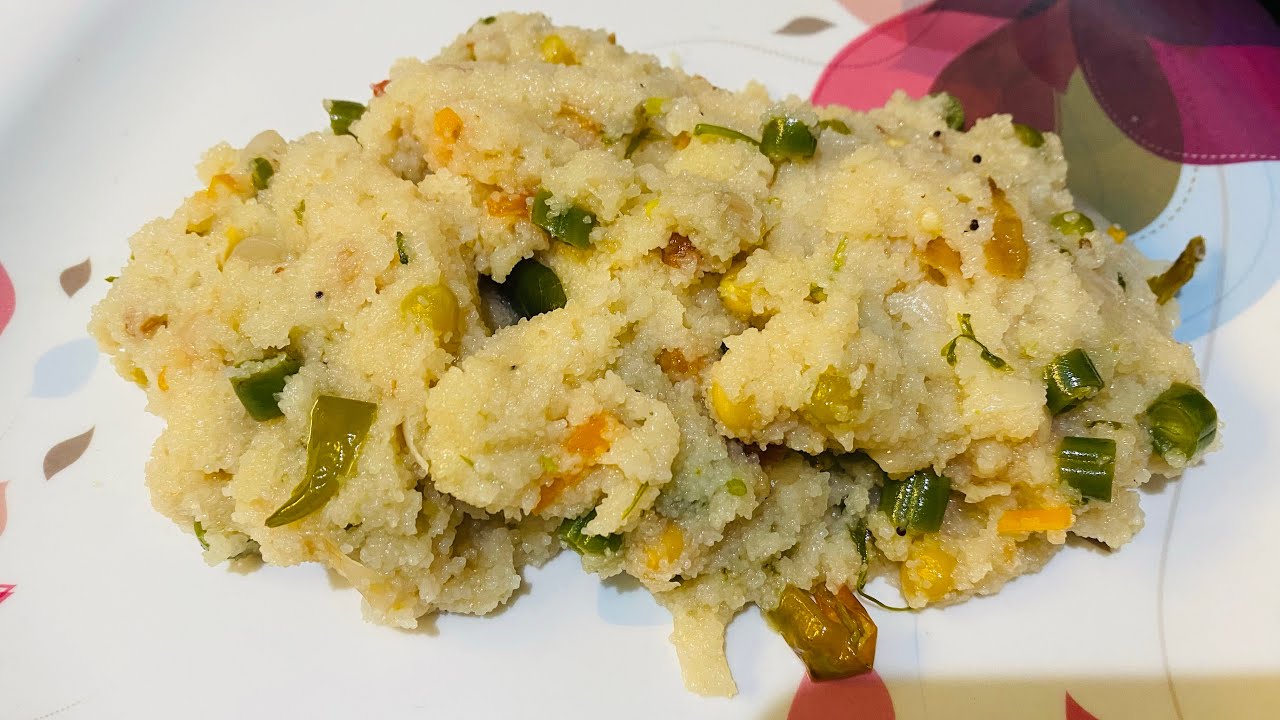 Rava Upma | Upma Recipe | Uppittu | Vegetable Upma | Lunchbox - YouTube