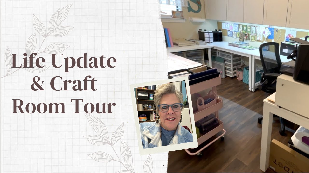 Life Update & Craft Room Tour - YouTube