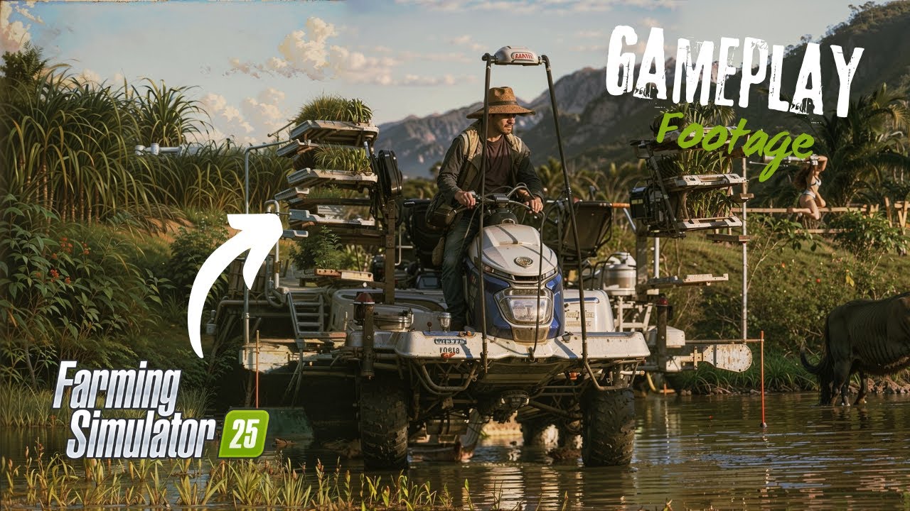 Farming Simulator 25 First Gameplay Footage! - GPS, RICE, NEW VISUAL ...