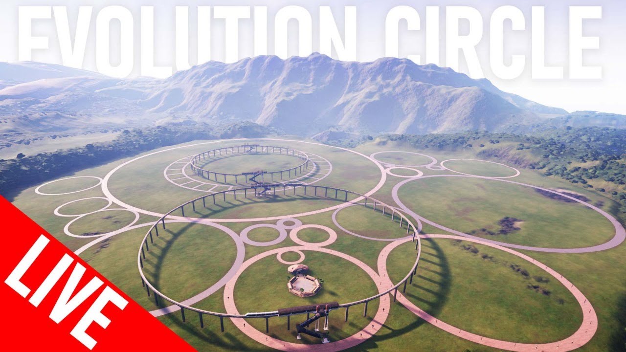 Evolution CIRCLE | Jurassic World Evolution park build - YouTube