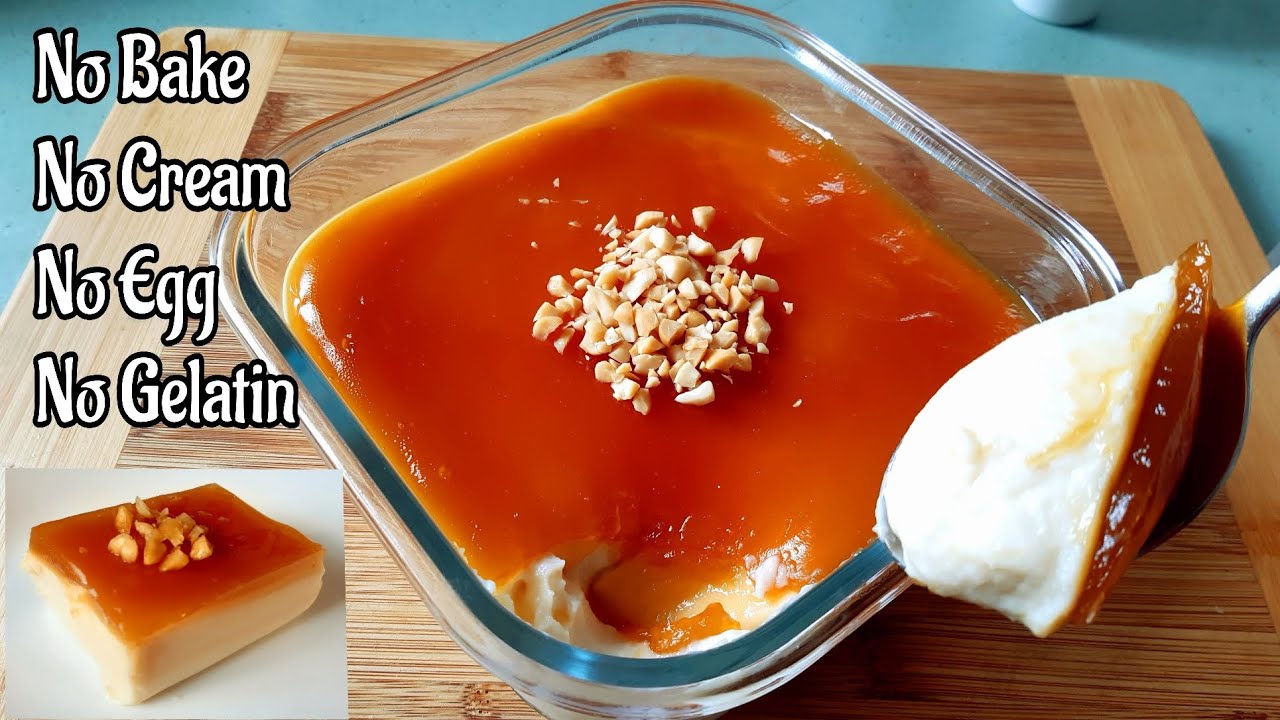 Easy Caramel Milk Pudding Recipe | by Delhi Cookbook - YouTube