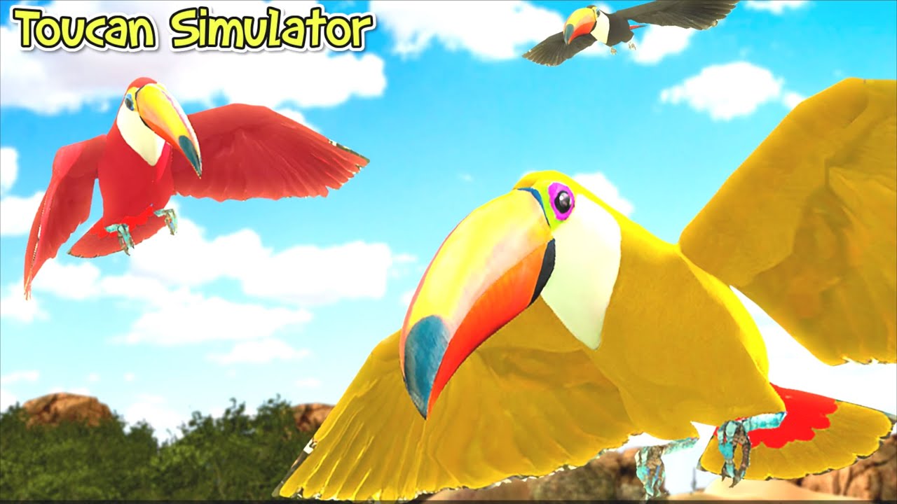 Toucan Simulator 3D: Bird Life iTune Game - YouTube