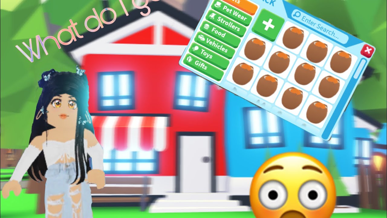 Opening cracked eggs in Adopt Me (Roblox) | Anna Plays Roblox - YouTube