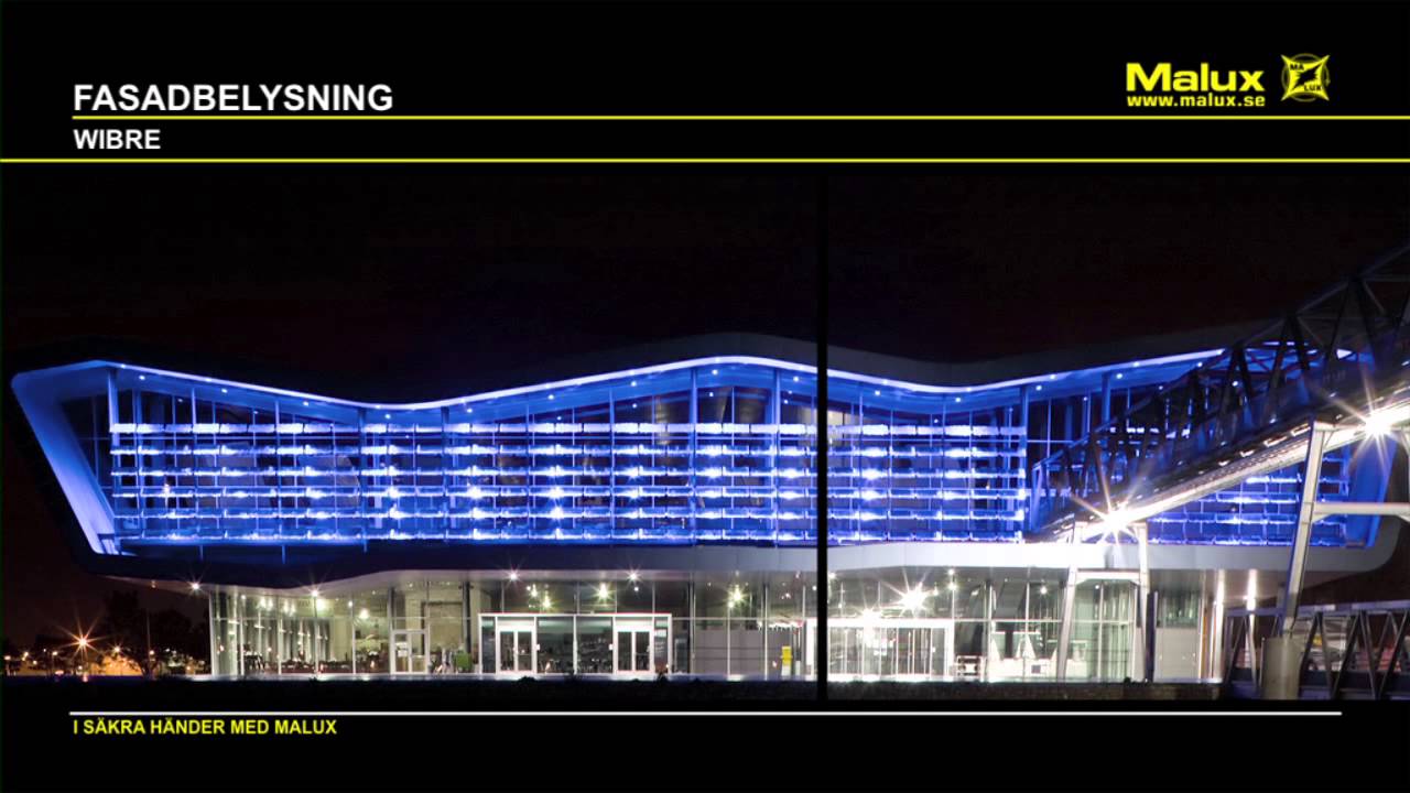 Fasadbelysning | Markbelysning | Parkbelysning | Malux.se - YouTube