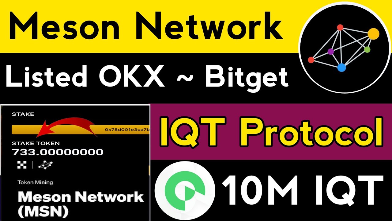 Meson Network MSN Token listing and Staking update | IQT Protocol Galxe Quiz week 5 | Meson ...