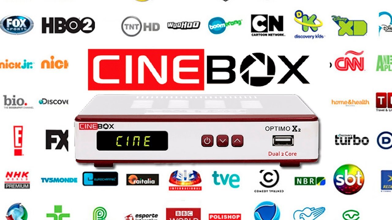 Apresentação do CineBox Optimo X2 liberando HD pelo IKS - YouTube