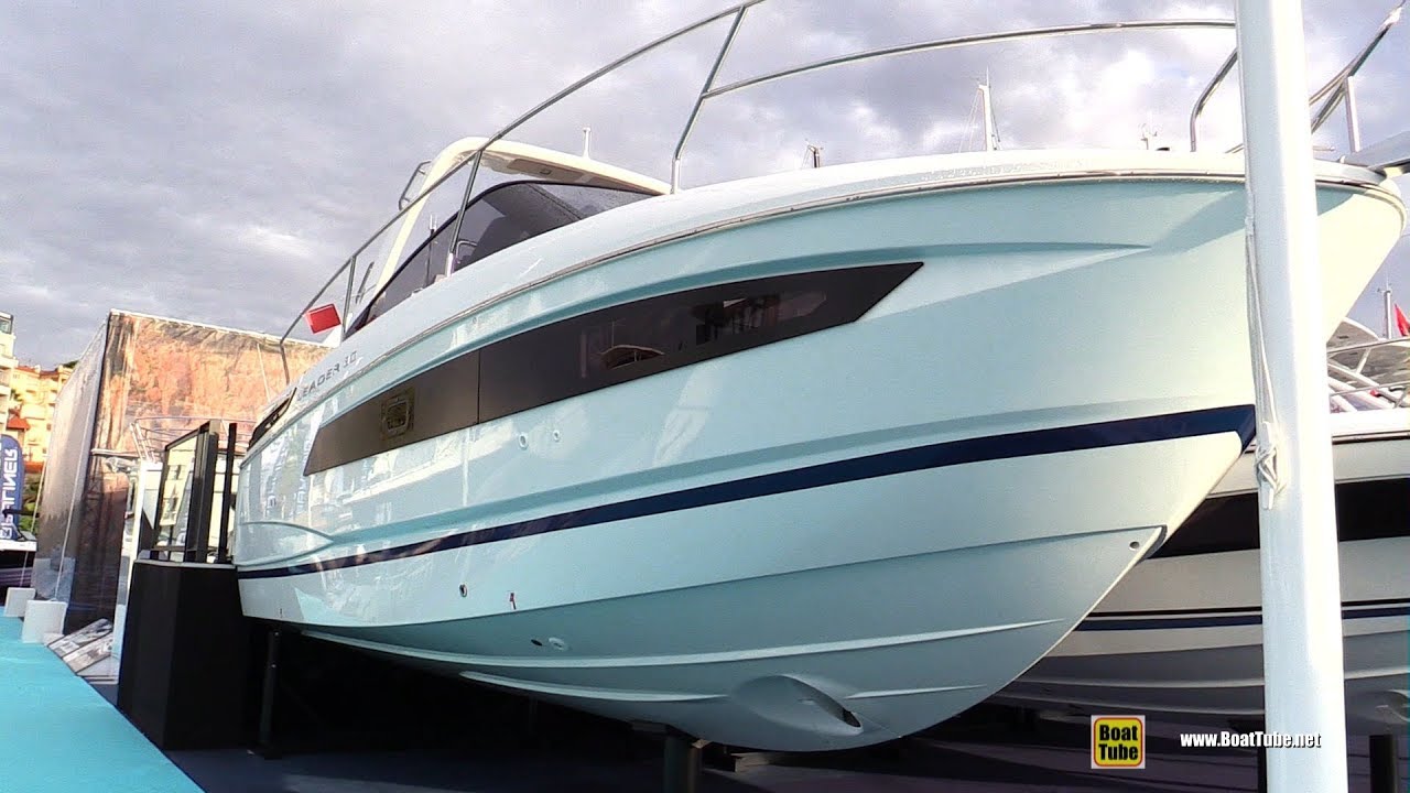 2019 Jeanneau Leader 30 HB Yacht - Walkaround - 2018 Cannes Yachting ...