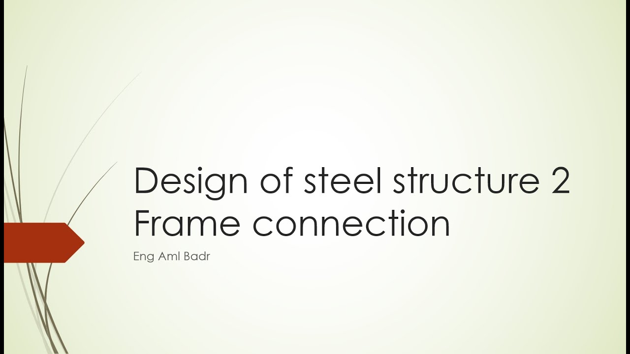 Frame connection design - YouTube