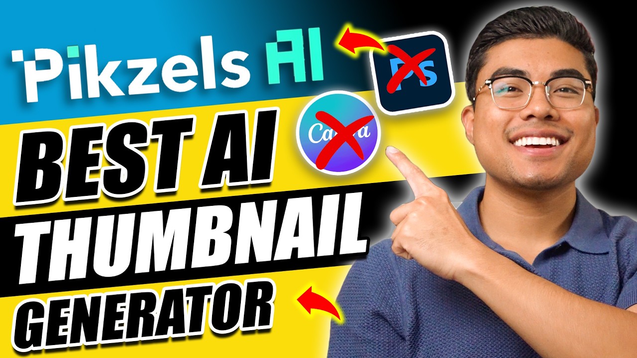 DELETE Photoshop & CANVA! This AI THUMBNAIL Maker makes it in 5 MINUTES ...