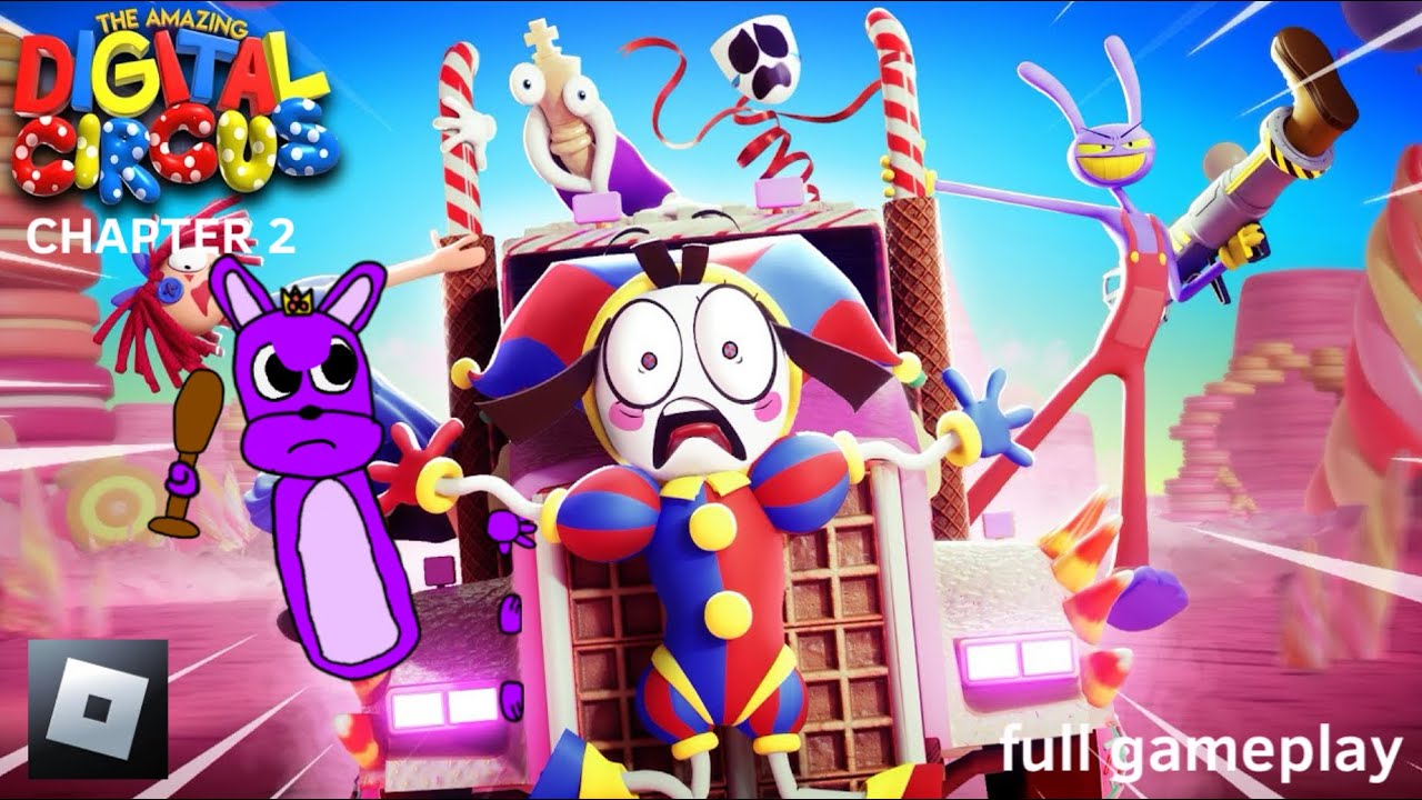 amazing Digital Circus chapter 2 full gameplay (no deaths) - YouTube