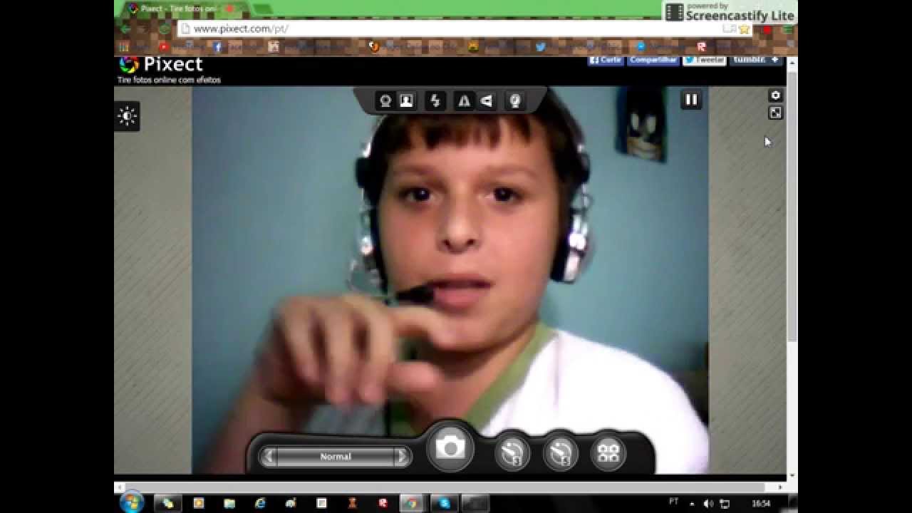 Tutorial COMO TIRAR FOTOS COM SUA WEBCAM !!! - YouTube