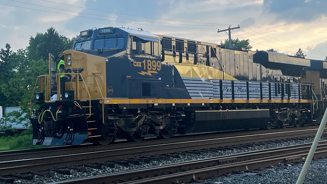 Waterloo and Garrett train watching - YouTube